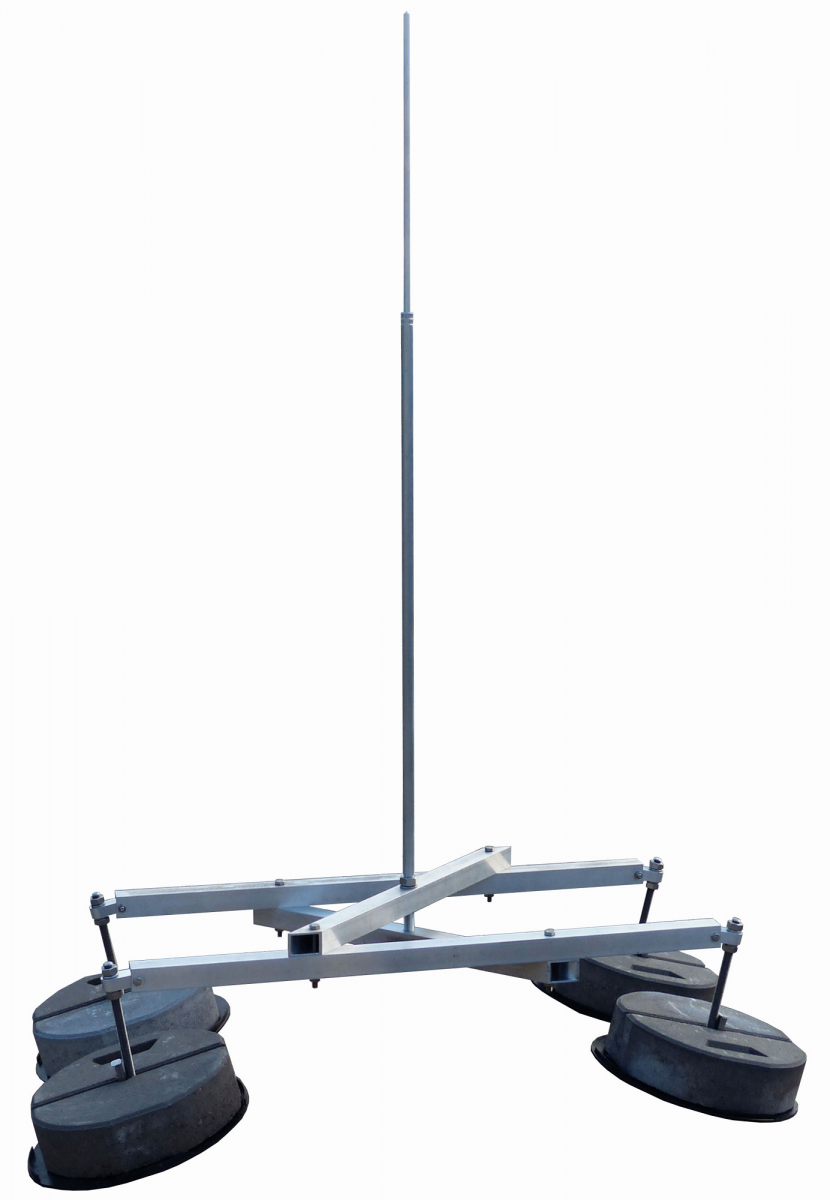 3. 0 m aluminium interception rod with cross beam-486284