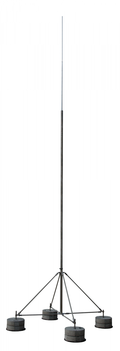 8. 0 m interception mast with insulated stand and aluminium mast-487140